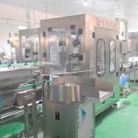 China Speed Automatic Hand Sanitizer Production Line with Double Heads Filling Machine for sale