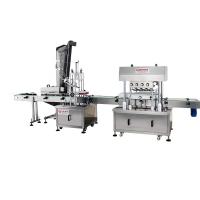 China PLC Controlled Straight Linear Capping Machine for Smooth and Precise Bottle Capping for sale