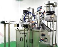 China Liquid Condoms Filling Machine with Air Pressure and Mechanical Driven Type 0.6-0.8MPa for sale