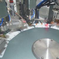 China Chuck Type Reagent Tube Liquid Filling Capping Labeling Machine with 800 KG Capacity for sale