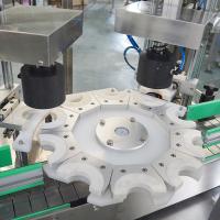 China 4 Nozzles Chilli Sauce Filling Capping Labeling Machine 2400BPH for sale
