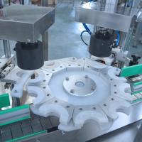 China High Speed Automatic Vacuum Capping Machine for Glass Bottle Jar Electric Chuck Type for sale