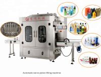 China Automatic 4 Head Hot Piston Filling Machine for Hair Gel/Wax Program Control Filling for sale