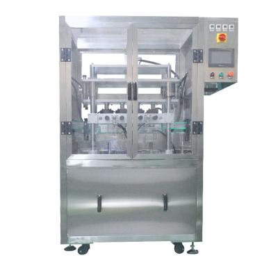 China 304 Stainless Steel Six Head Vacuum Bottle Capping Machine for High Speed Production for sale