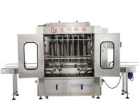 China Motor Driven Pet Bottle Filling Machine for Whipped Cream Ketchup Chili Sauce Shampoo for sale