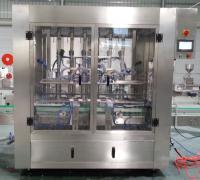 China Motor Driven Pet Bottle Filling Machine for Whipped Cream Ketchup Chili Sauce Shampoo for sale