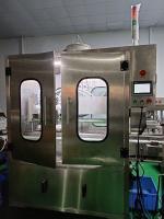 China Video Outgoing-Inspection 4 Heads Liquid Filling Machine for Sulfuric Acid Solution for sale