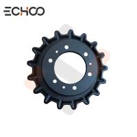 China Chain Sprocket Case 440T Skid Track Loader ECHOO TECH Undercarriage Frame for sale
