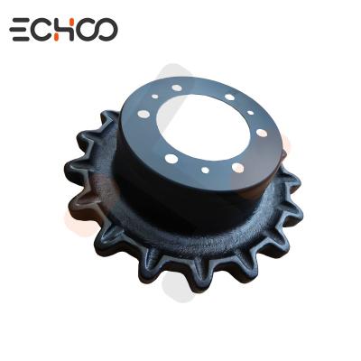 China JCB 3TS-8T Drive sprocket Compact track loader undercarriage frame for sale