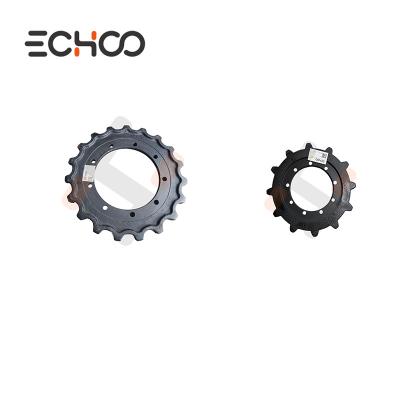 China Kubota KX 080-3 Chain Sprocket Mini Digger Undercarriage Spare Parts for sale