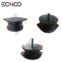 China Rubber Buffer CA250D for Dynapac Road Roller Undercarriage Parts Natural Rubber with Steel Plates for sale