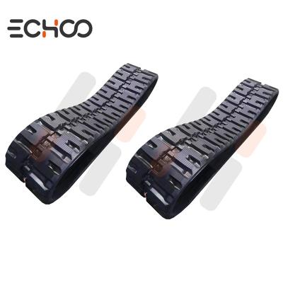 China Rubber Track For Yanmar B08-3 Mini Excavator Chassis Components for sale