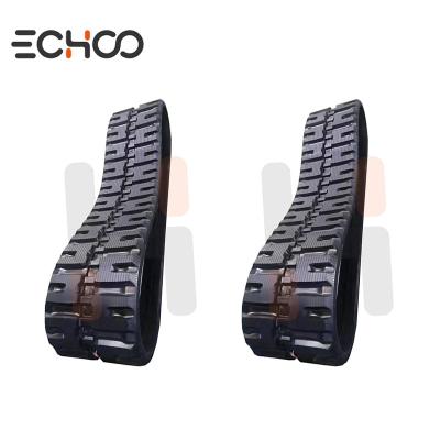 China Rubber Track 230x72x43 For Yanmar B12-3 Mini Digger Undercarriage Parts for sale