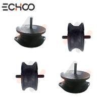 China Rubber Buffer CA262 For Dynapac Compactor Vibration Damping With Steel Plates for sale