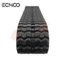 China Rubber Track For Yanmar B25V Mini Excavator Undercarriage Spare Parts for sale