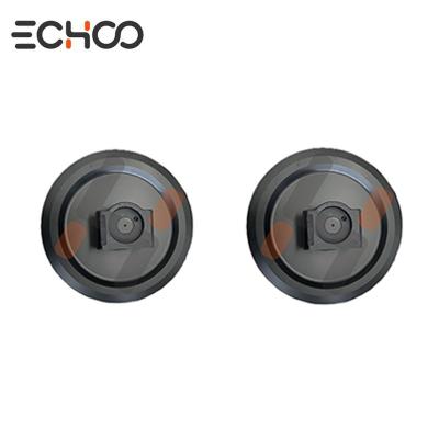 China Front Idler Assy for TL150 Takecuhi Road Equipment Undercarriage Parts for sale