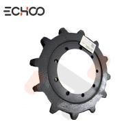 China Yanmar YB351 Mini Digger Chain Sprockets Undercarriage Components for sale