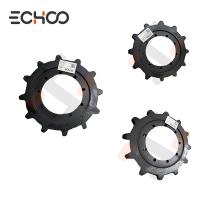 China Yanmar YB351 Mini Digger Chain Sprockets Undercarriage Components for sale
