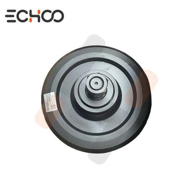 China Rear Idler Assembly Undercarriage Spare Parts for Komatsu CK35-1 CTL Road Machine for sale