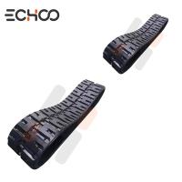 China Rubber Track Fits For Yanmar VIO 15 Mini Digger Chassis Components for sale