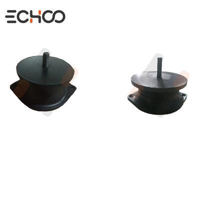 China 06180100 Rubber Buffer Drum For Asphalt Compactors Undercarriage Frame for sale