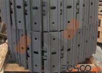 China High Pressure Resistant Mini Excavator Tracks With 300mm Black Track Shoe for sale