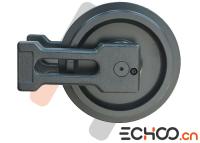 China Single Flange Hitachi ZX33U-3 Front Idler / Idler Pulley Strong Pressure Resistant for sale