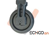 China Hitachi ZX35U-2 Front Idler Excavator / Track Idler Parts Strong Pressure Resistant for sale