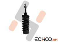 China 50Mn D9 Track Adjuster Cylinder / Hitachi Excavator Track Adjuster Black for sale