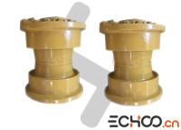 China D375 Bulldozer Undercarriage Track Roller Assy With Double Flanges Wear Resistant for sale