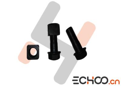 China 16X45mm Excavator Wear Parts , Grade 12.9 Miniature Nuts And Bolts High Strength for sale