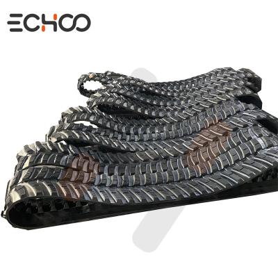 China 300x52.5Kx76 Rubber Track For Airman AX30U Compact Excavator Chassis Parts for sale