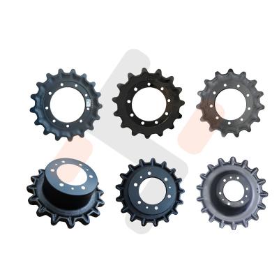 China Chain Sprocket For JCB 225T Compact Track Loader Undercarriage Attaches for sale