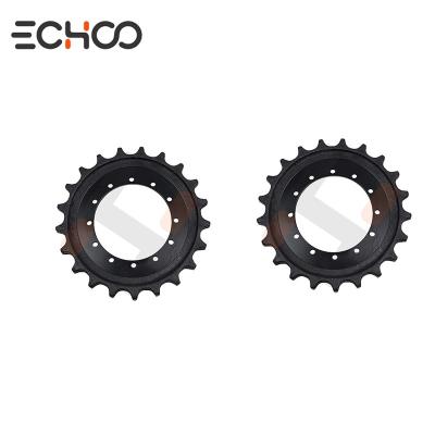 China Drive Sprockets For JCB 8080 Mini Excavator Undercarriage Frame for sale