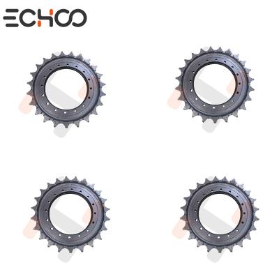 China Chain Sprocket For JCB 240 Mini Excavator Undercarriage Frame for sale