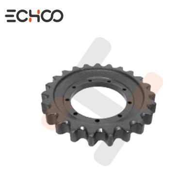 China Chain Sprocket For JCB 804 Mini Excavator Undercarriage Parts for sale