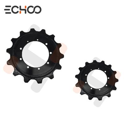 China Chain Sprockets Yanmar YB121U Mini Excavator Chassis Components for sale