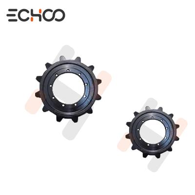 China Chain Sprocket For Yanmar SV08-1 Mini Excavator Undercarriage Frame for sale