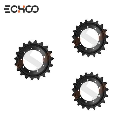 China Chain Sprockets For Yanmar VIO 45-3 Mini Excavator Undercarriage Frame for sale