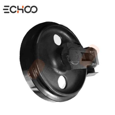 China For Komatsu PC55MR-2 Mini Excavator Front Idler Undercarriage Parts for sale