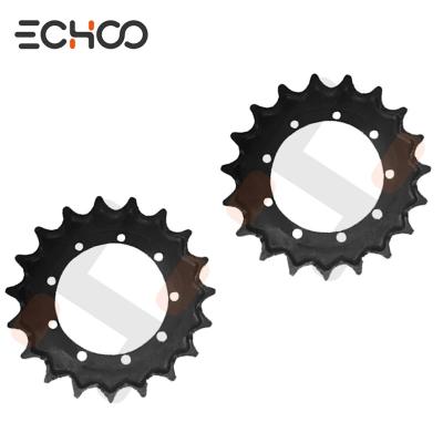 China Chain Sprockets For Yanmar VIO 75 Mini Excavator Undercarriage Parts for sale