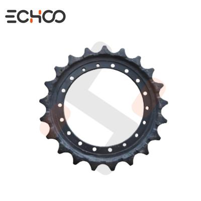 China Drive Sprocket Yanmar VIO45-5 Mini Excavator ECHOO TECH Undercarriage Frame for sale