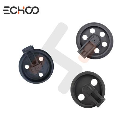 China Idler Pully For Komatsu PC35MR Mini Excavator Undercarriage Parts for sale