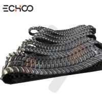 China PC45MR-5 Internal Steel Reinforced Rubber Track Excavator Chassis Parts for sale