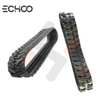 China PC45MR-5 Internal Steel Reinforced Rubber Track Excavator Chassis Parts for sale