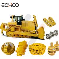 China Dozer D11N Idler Wheel Bottom Roller Upper Roller Sprocket Track Link Assy Undercarriage Parts Wholesale for sale