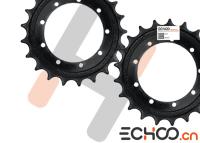 China Kubota U30 Steel Mini Excavator Sprockets With Black Color OEM Welcome for sale