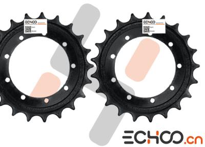 China Kubota K035 Mini Excavator Sprockets With Steel Material Customized Color for sale