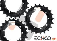 China KX91-3 Mini Excavator Chain Sprocket For Kubota Mini Digger Undercarriage for sale
