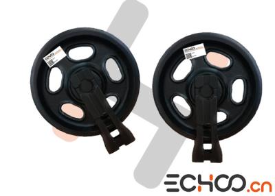 China Black Yanmar VIO55 Mini Excavator Front Idler With Lifelong Lubrication Customized Size for sale